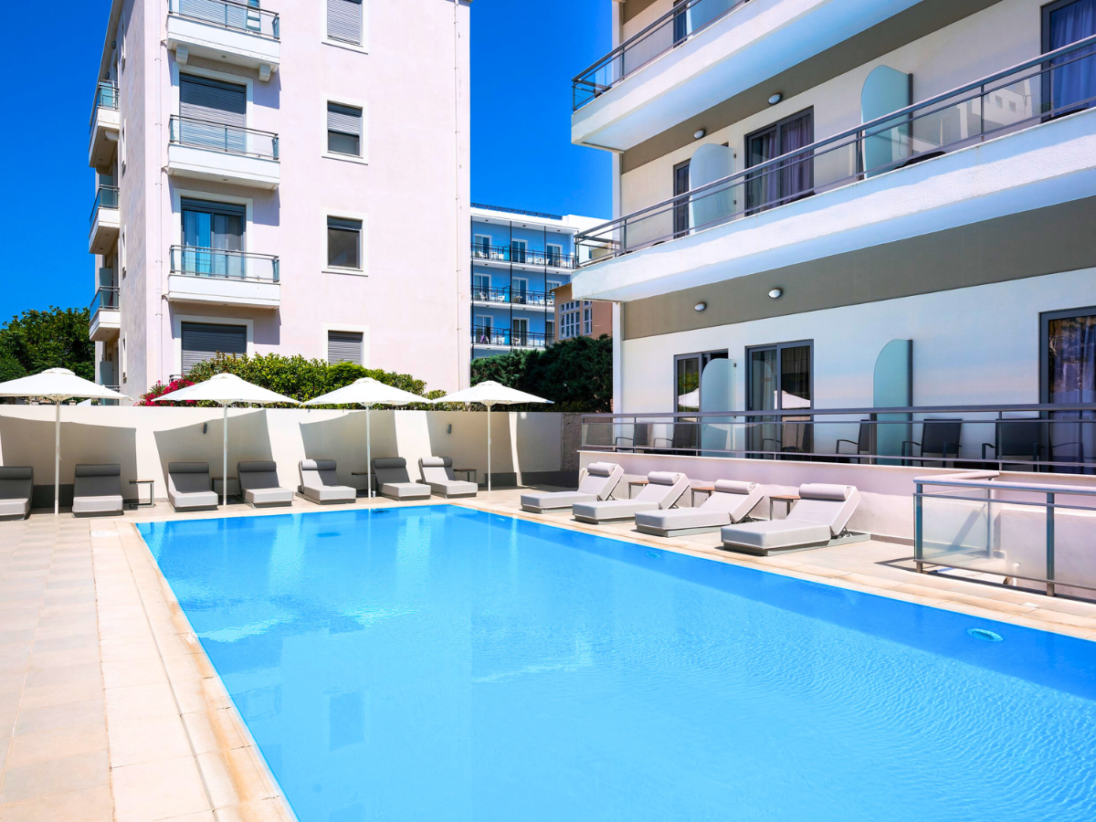 Angela Downtown Hotel In Rhodes | Olympic Holidays